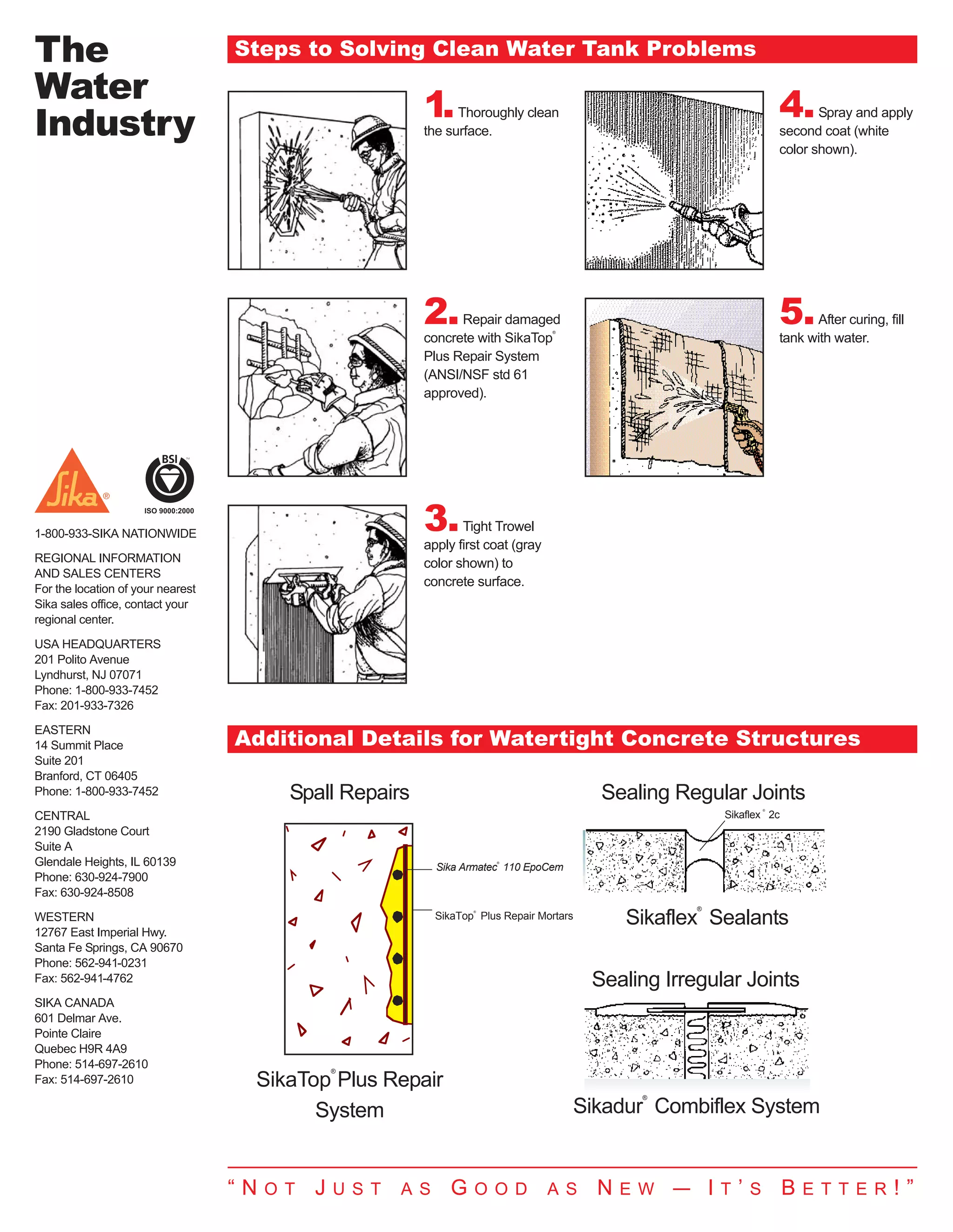 Fact sheet sika topsil 107 | PDF