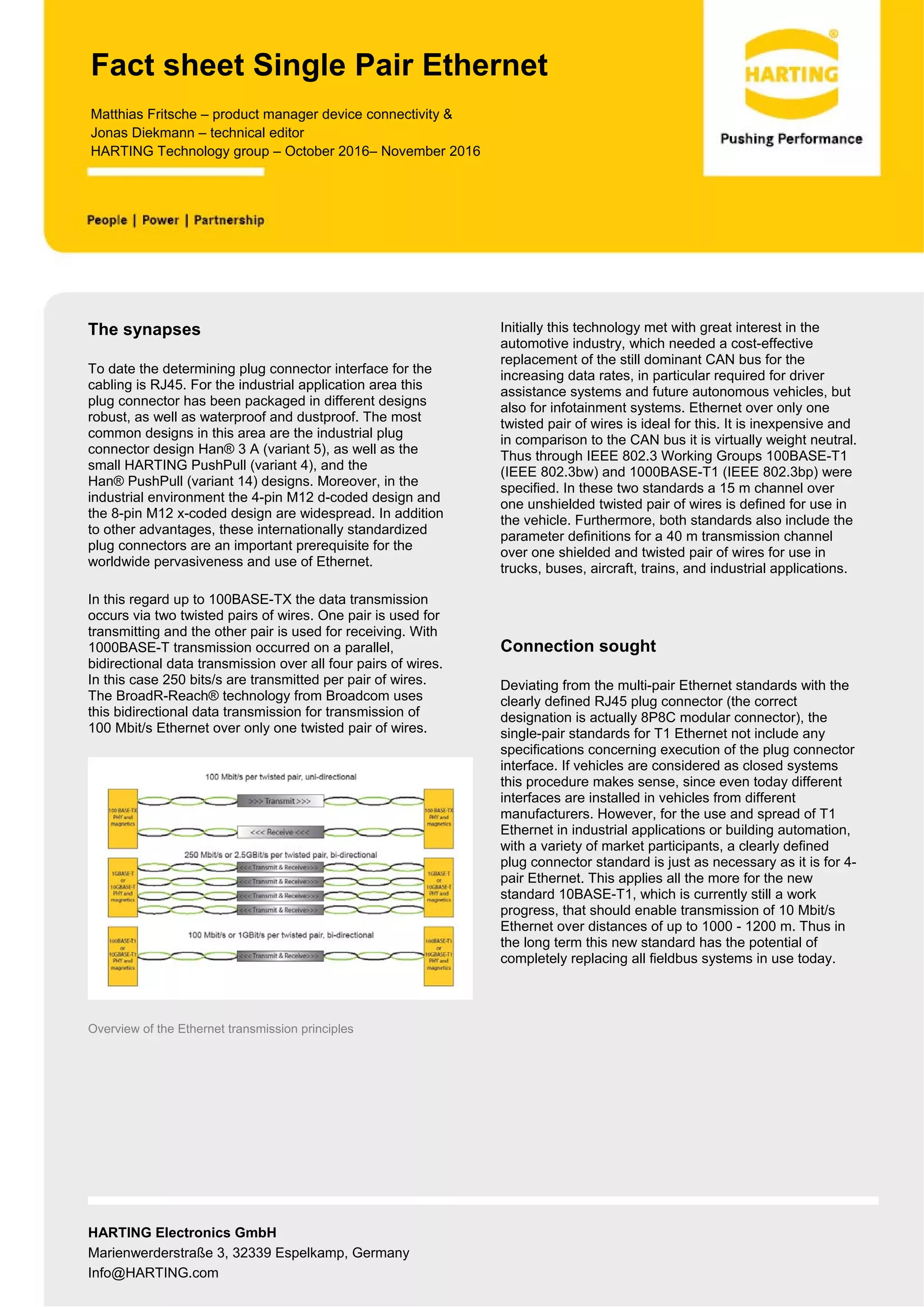 Ethernet evolution from 1970 Palo Alto to 100GBASE T1 future | PDF