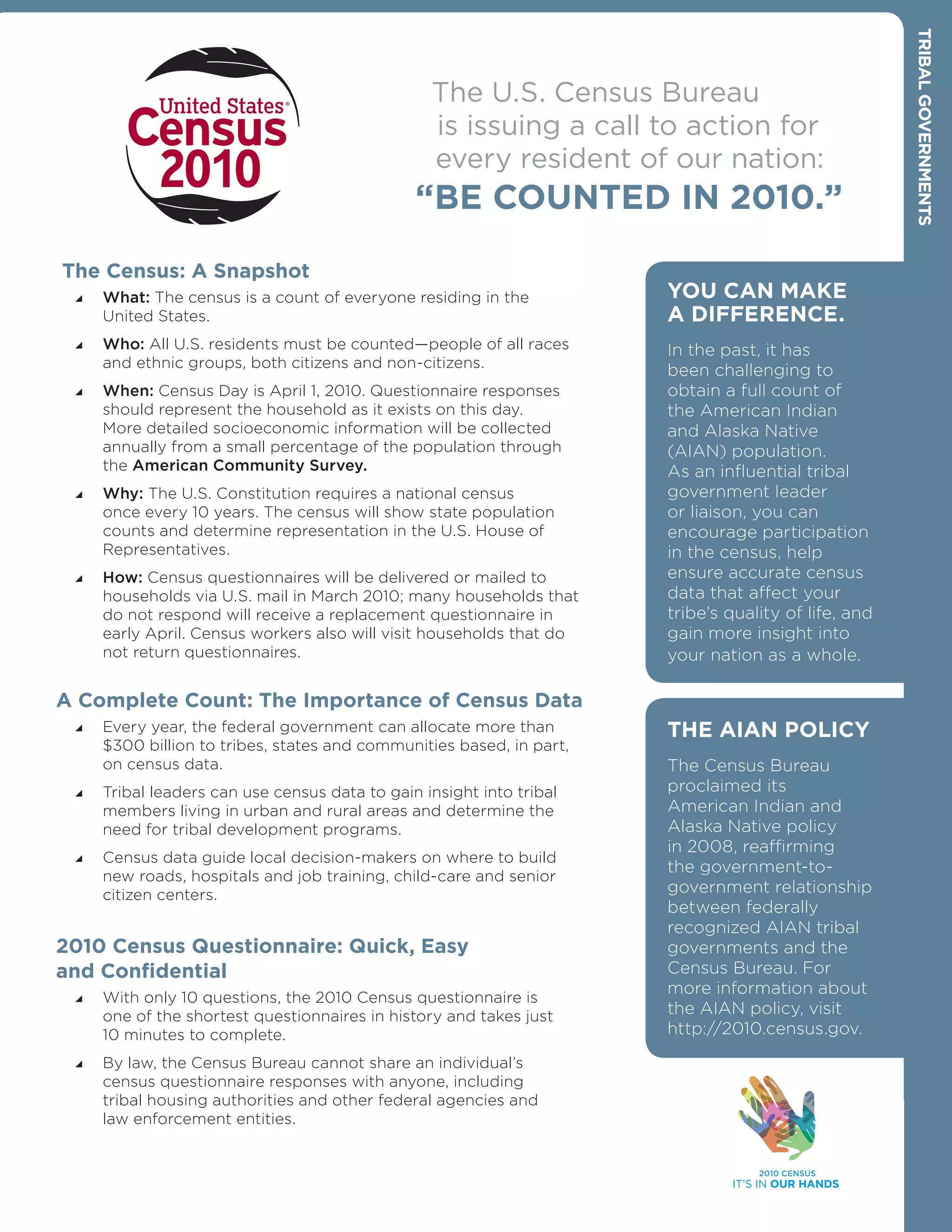 Fact Sheet Tribal | PDF