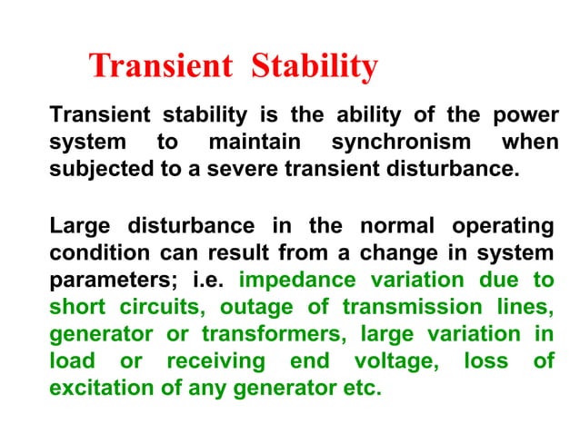 Flexible AC Transmission (FACTS) | PPT