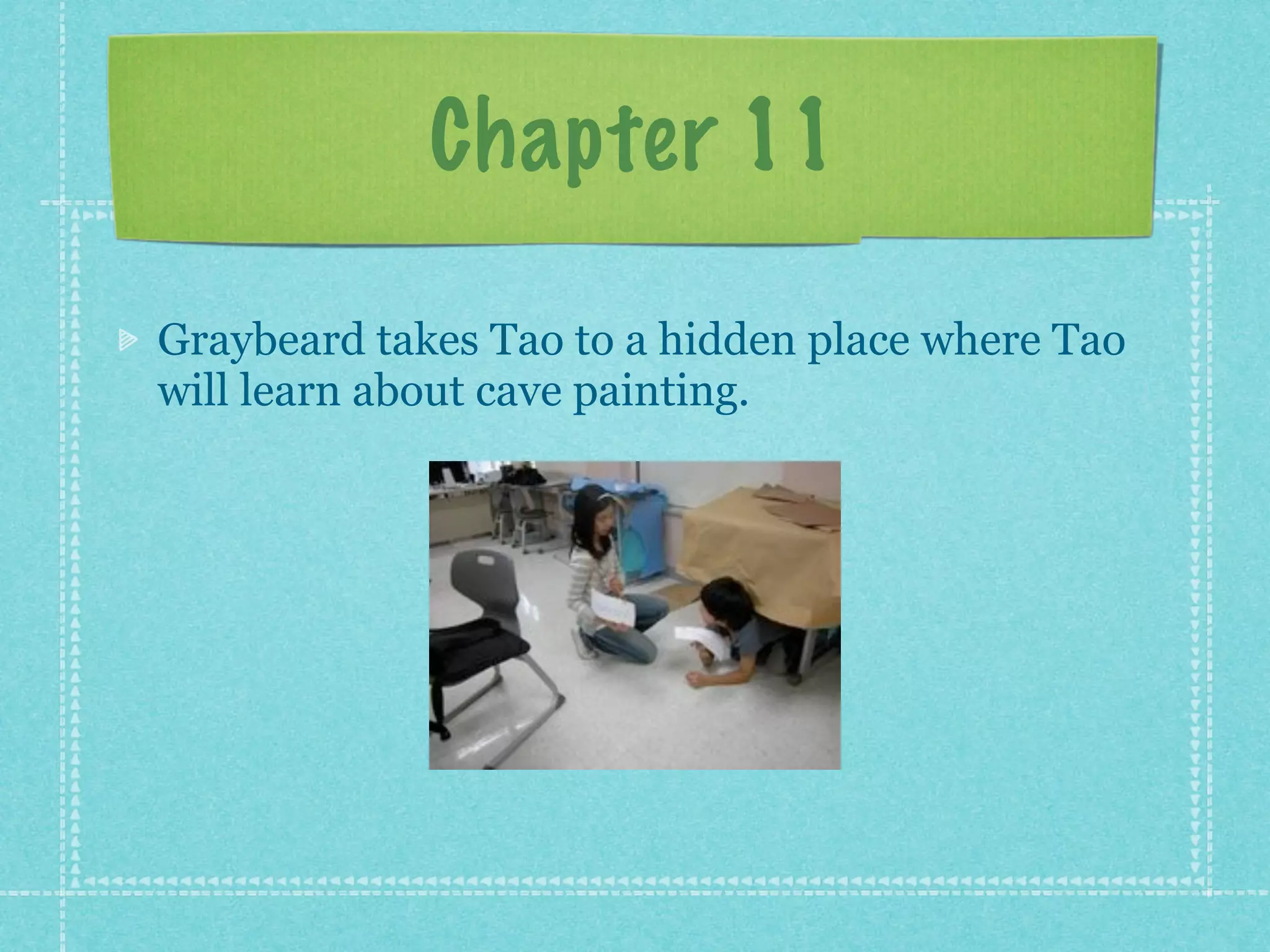 Annie's slide show of Boy of the Painted Cave odd chapters | KEY