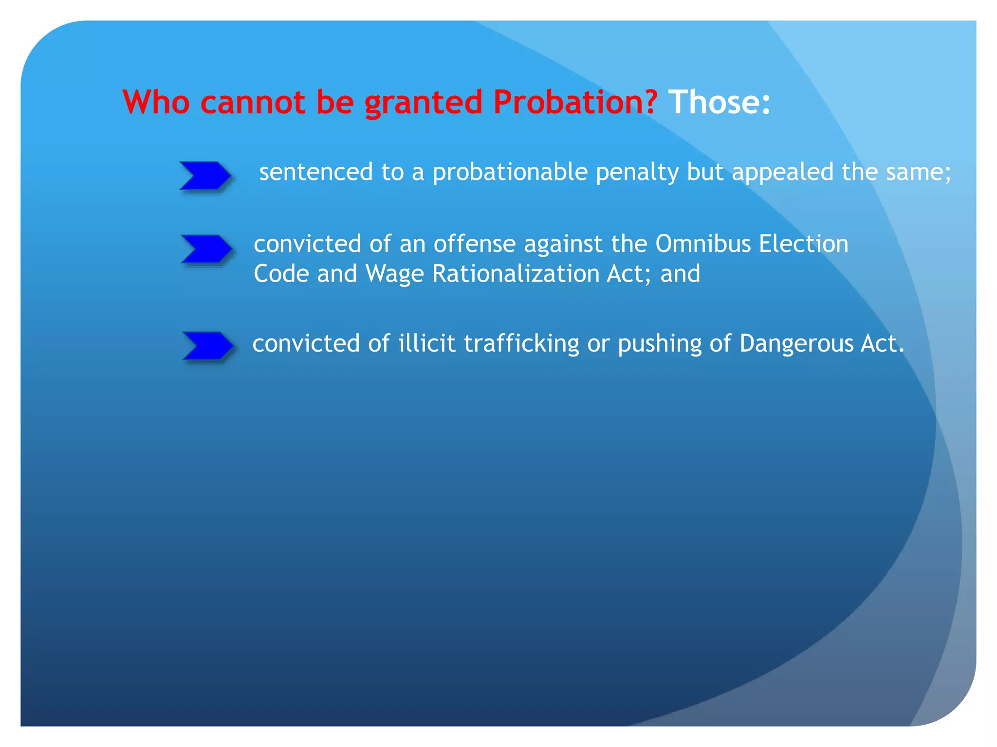 Facts on proabtion and parole | PPTX