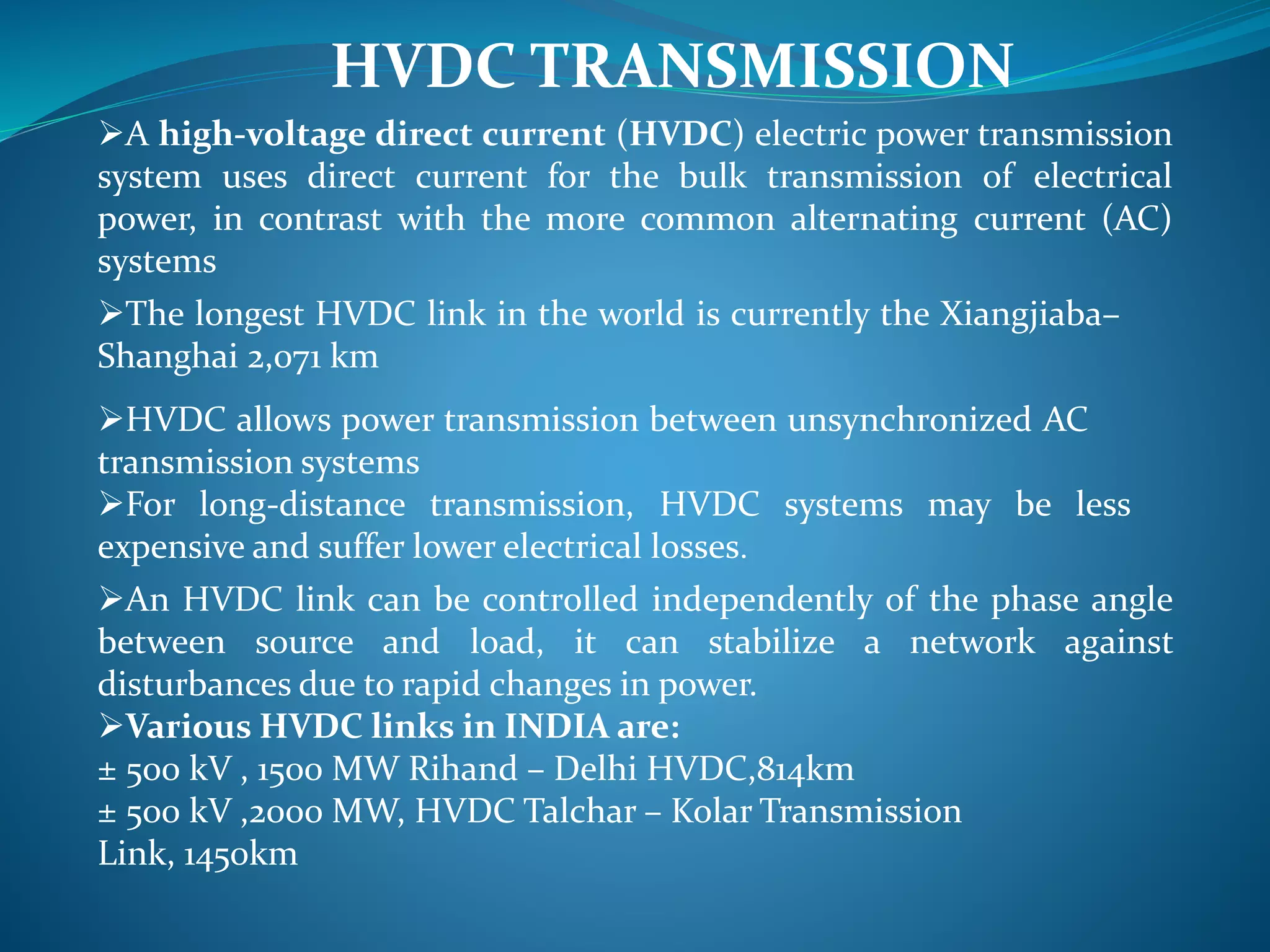 HVDC & FACTS | PPT