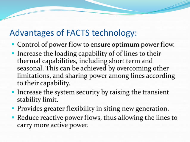 HVDC & FACTS | PPTX