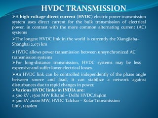 HVDC & FACTS | PPTX