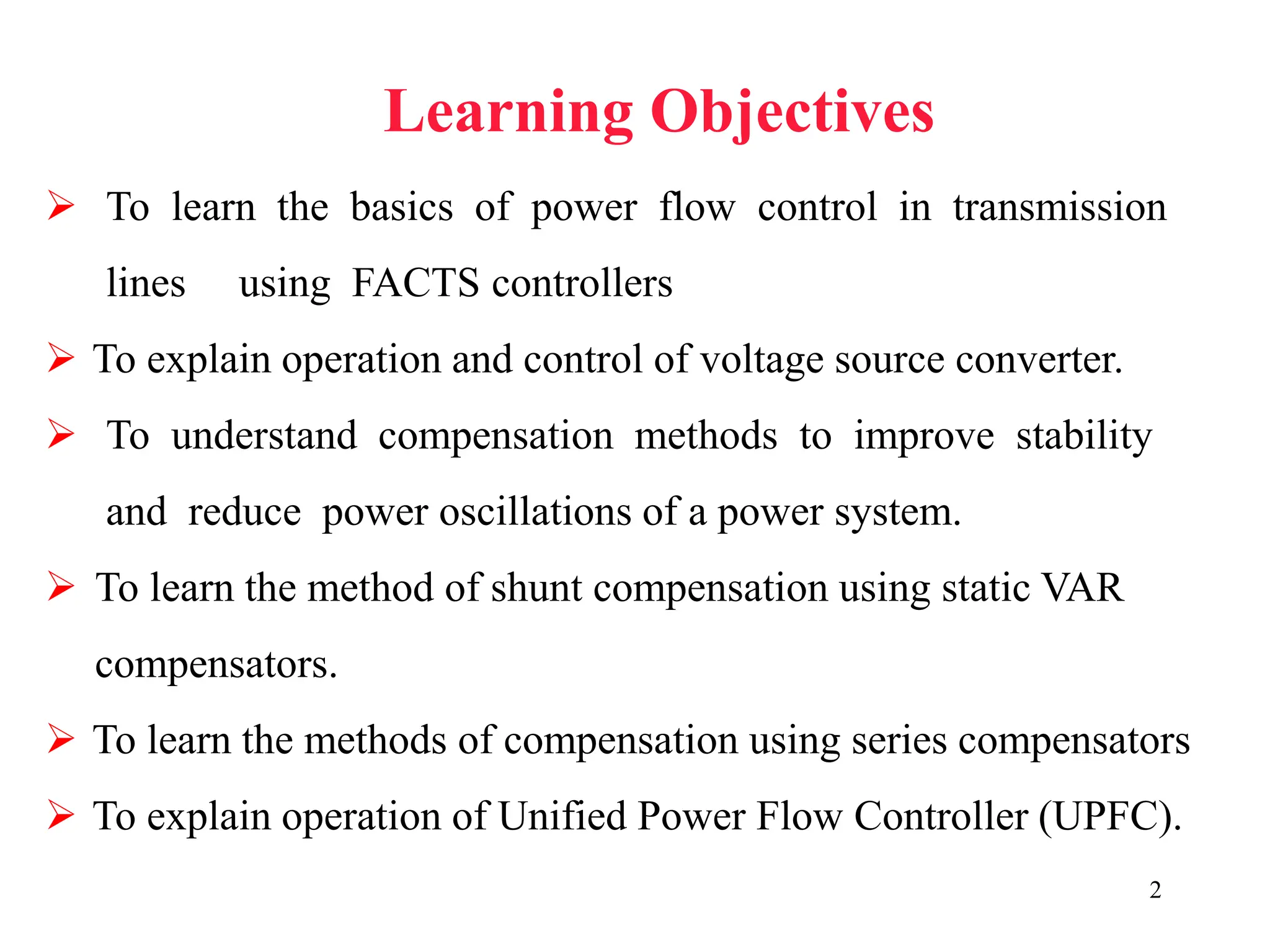 Series compensation FACTS Unit-4 by Y H M Reddy | PDF