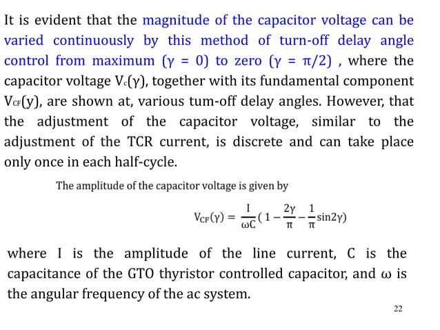 Series compensation FACTS Unit-4 by Y H M Reddy | PDF