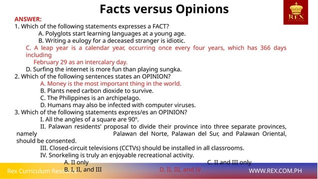 Facts+versus+Opinions.pptx English for Academic | PPT