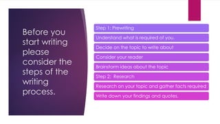 A Powerpoint on Factual Essay - Junior and Senior Level | PPTX