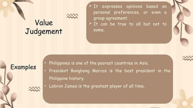 Factual and Value Judgement for Grade 9 English .pptx