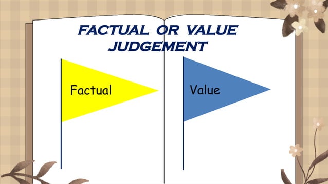 Factual and Value Judgement for Grade 9 English .pptx