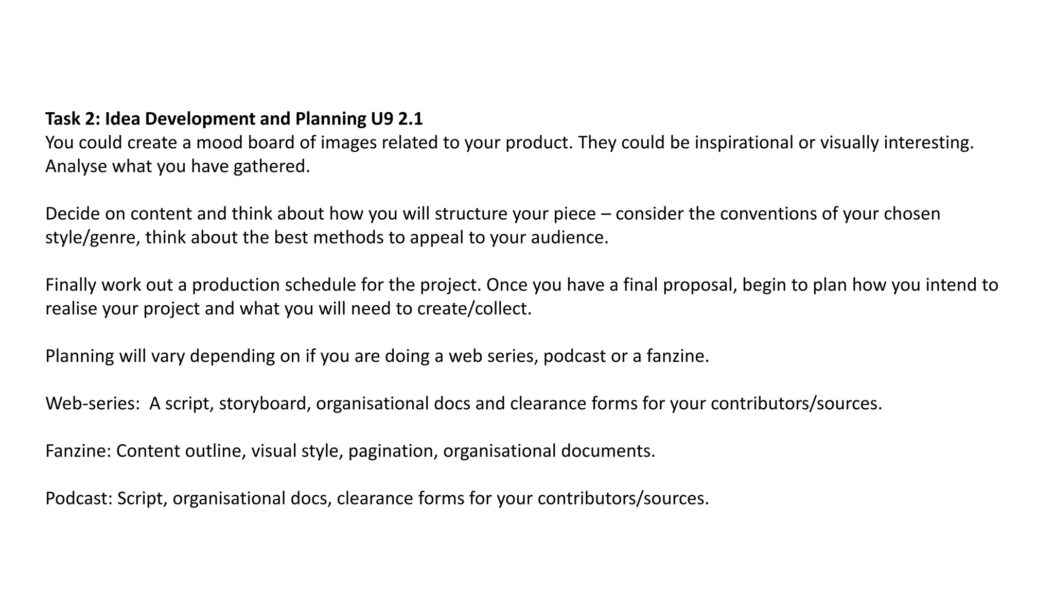 Factual development and planning pro forma | PPT