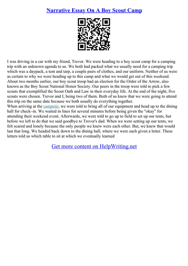 Factual Essay Example | PDF