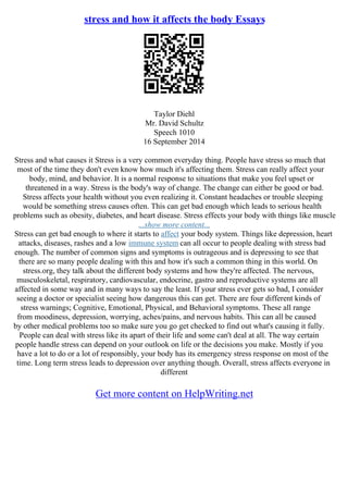 Factual Essay Example | PDF | Free Download