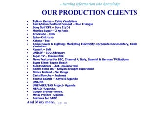 Factual films profile | PPT