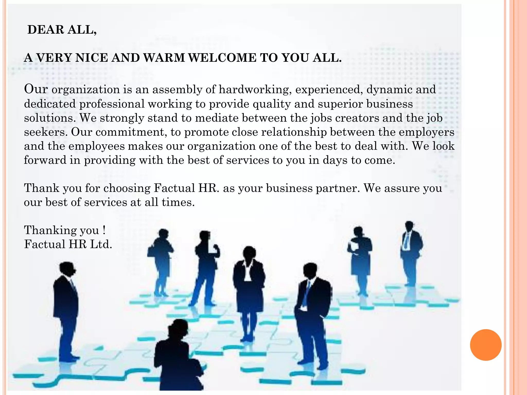 Factual hr company profile | PDF