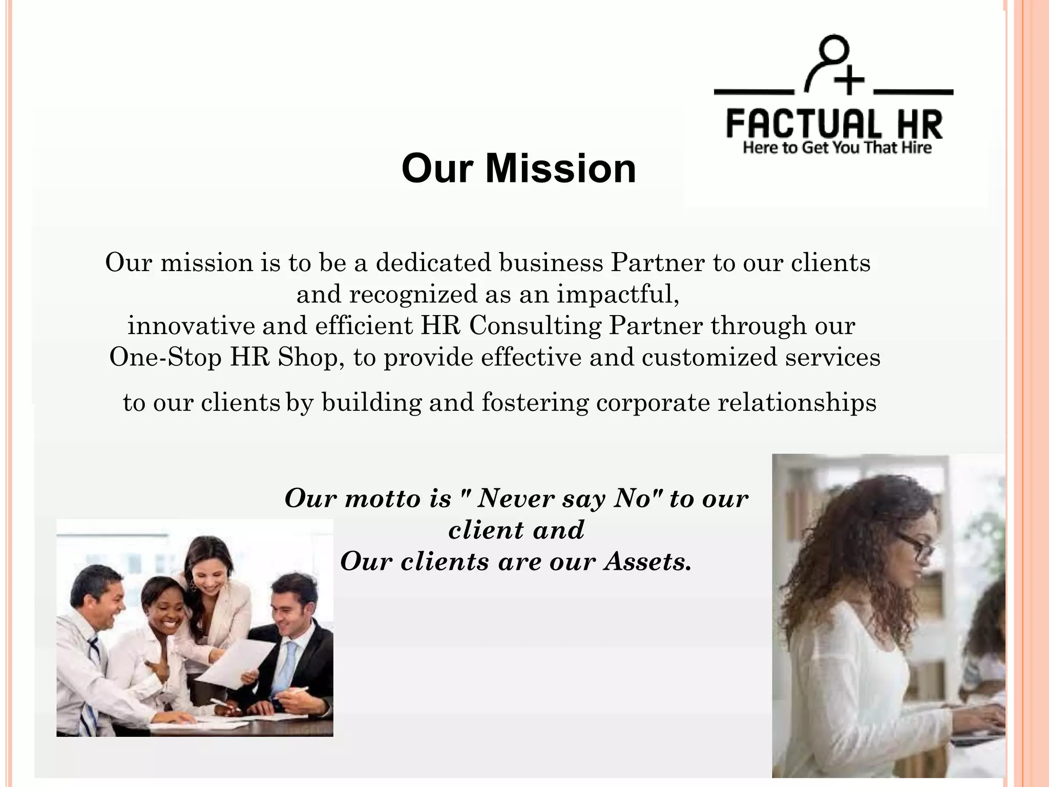 Factual hr company profile | PDF