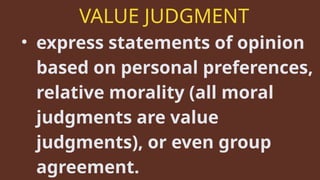 FACTUAL JUDGMENT AND VALUE JUDGMENT.pptx
