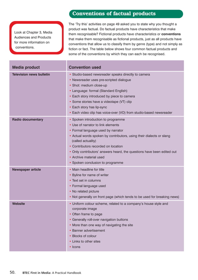 Factual production | PDF | Factual | Genres