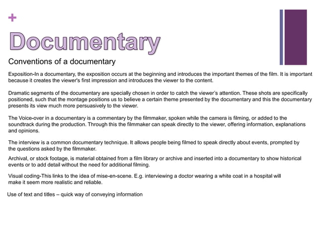 Factual production conventions | PPT