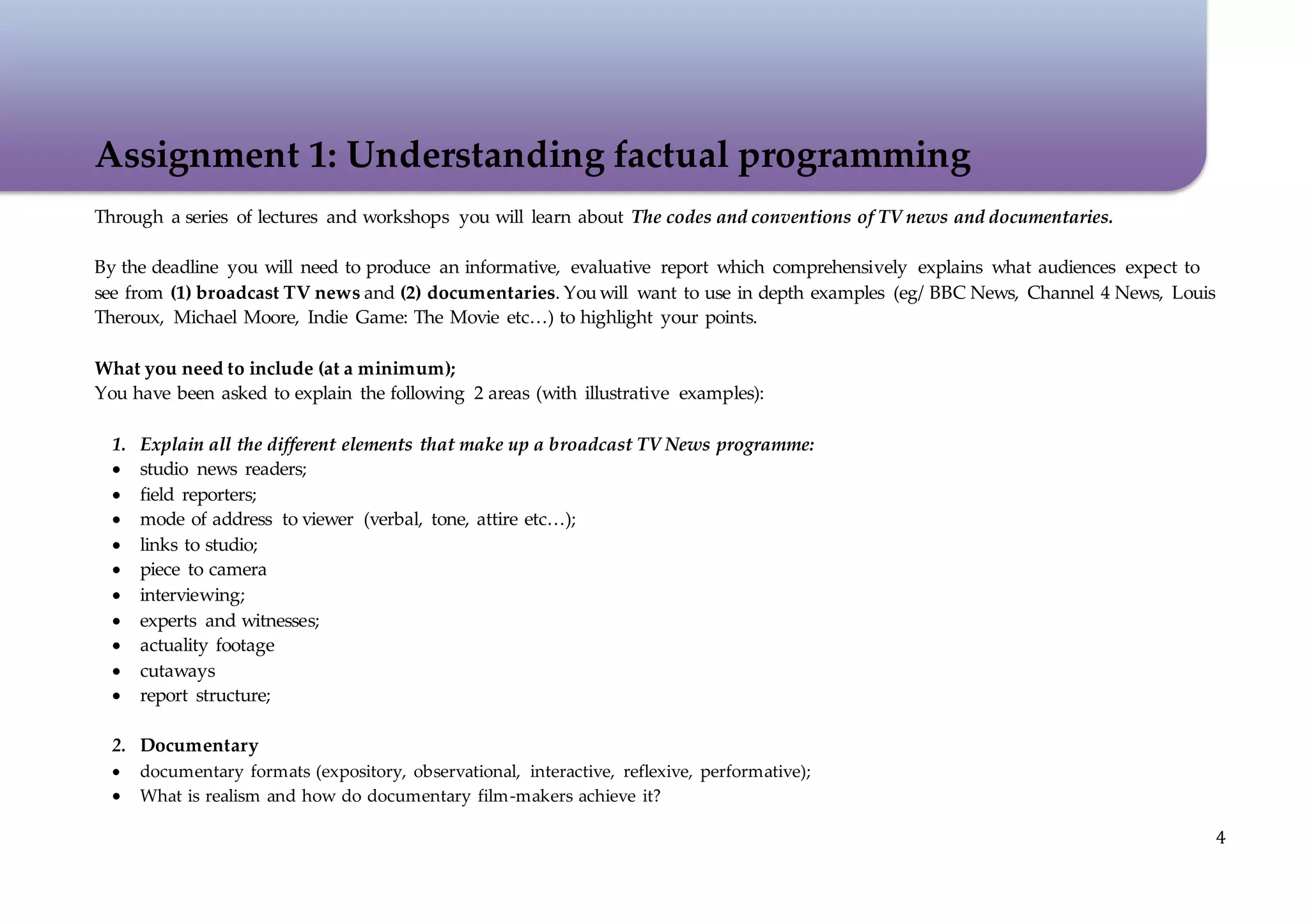 Factual programming brief theory | PPT