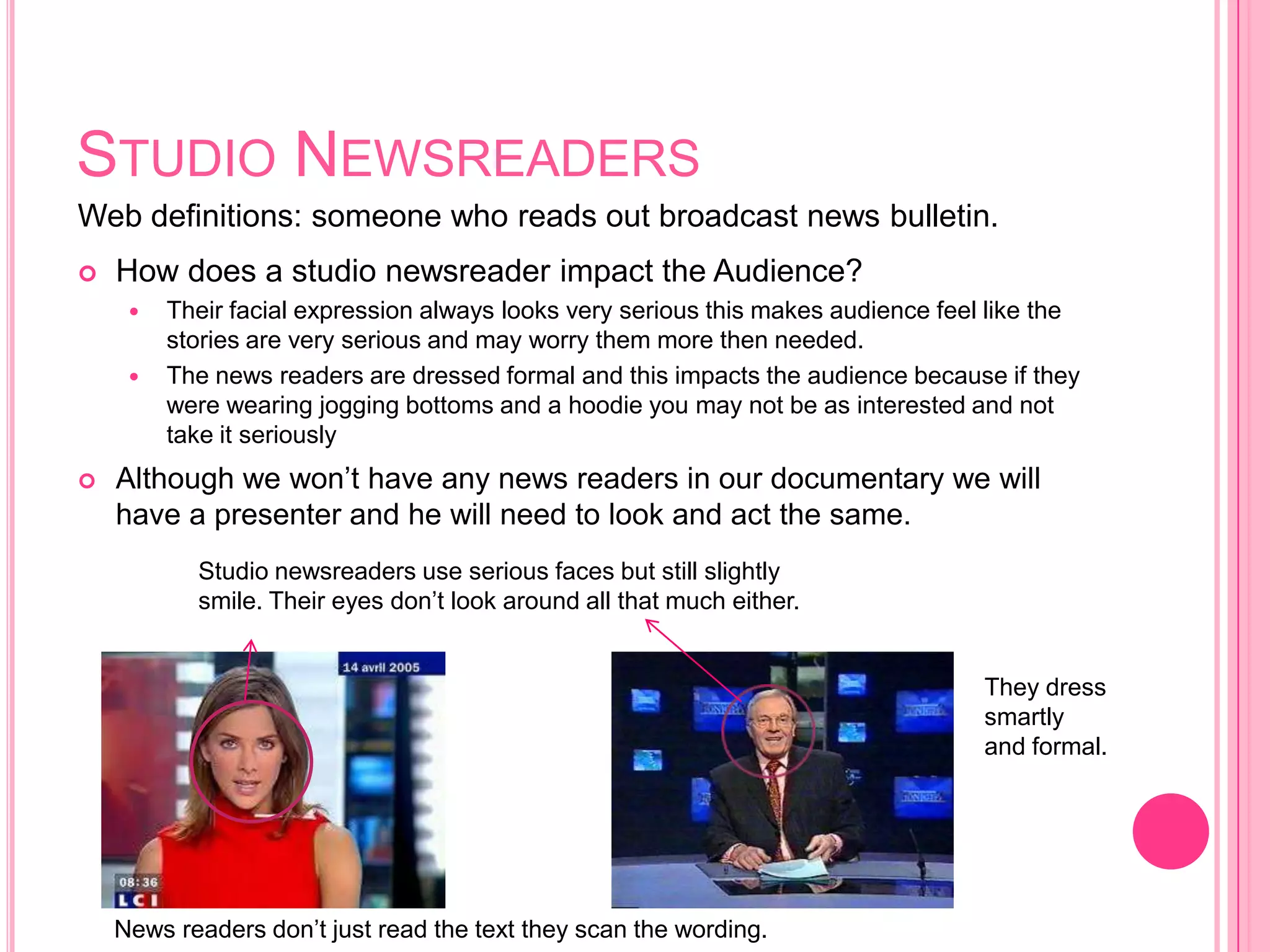 Factual programming doctumentary task 2 | PPTX