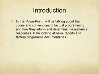 Factual programming powerpoint | PPT | Free download