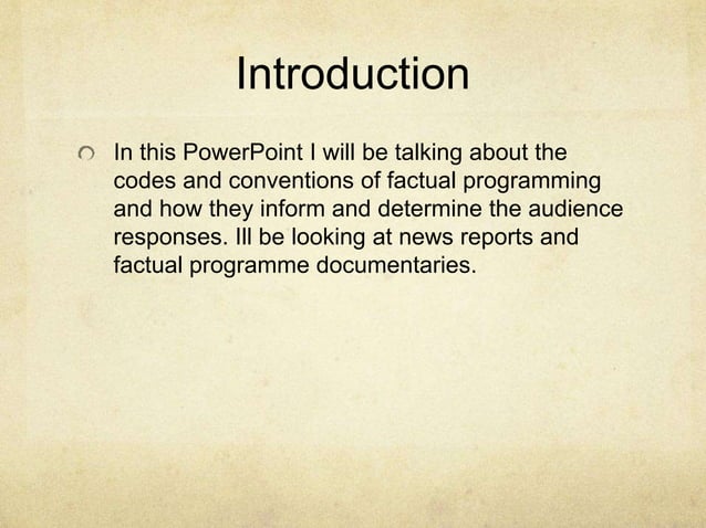 Factual programming powerpoint | PPT | Free download