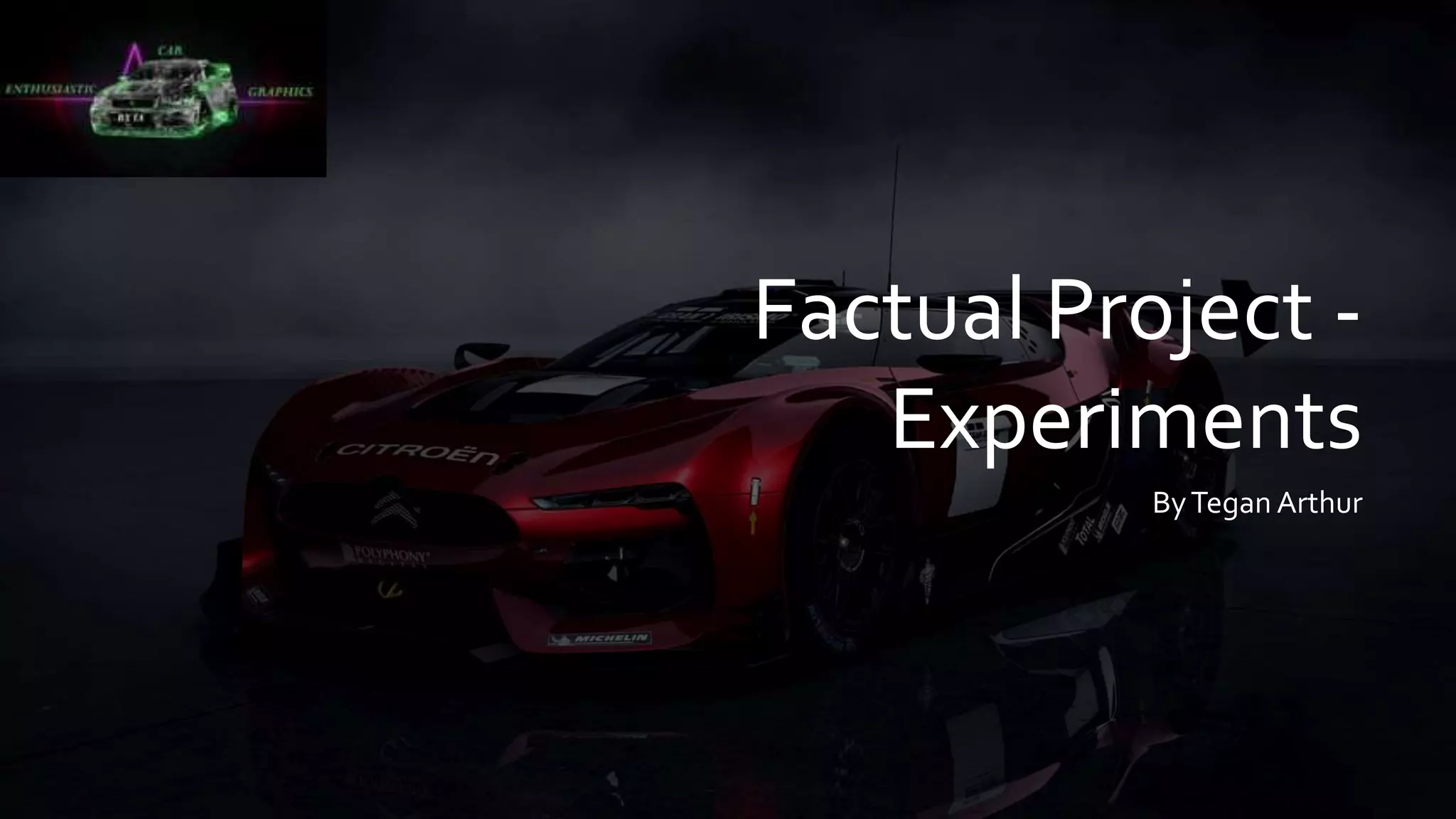 Factual project - experiments | PPT