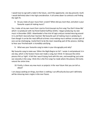 Factual Project Interview | DOCX