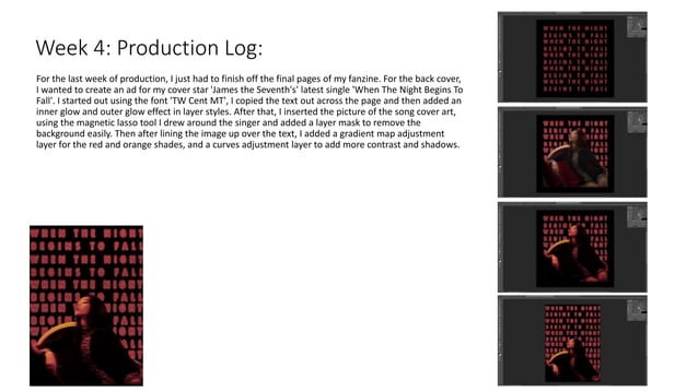 Factual Project Production Log | PPT