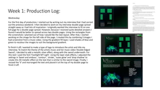 Factual Project Production Log | PPT