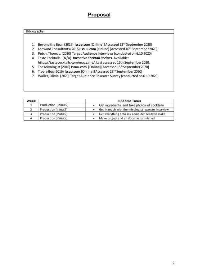 Factual proposal | PDF