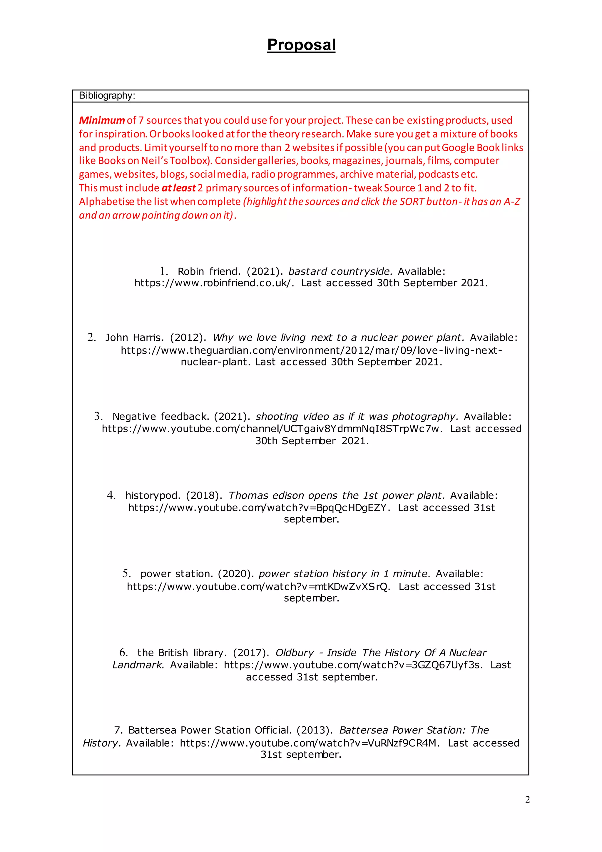 Factual proposal | DOCX | Documentary | Genres