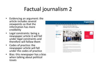 Factual writing | PPTX | Desktop Publishing | Computer Software and ...