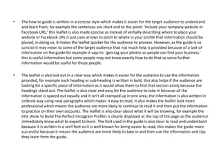 Factual writing guide analysis | PPTX