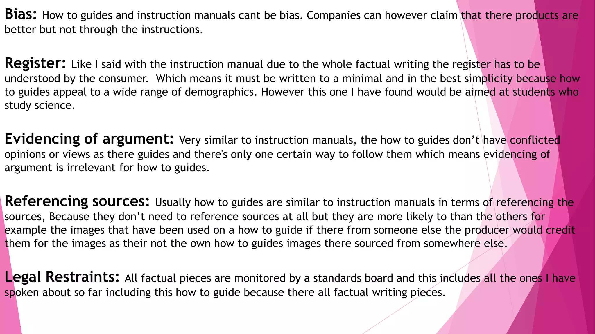 Factual writing task 1 | PPTX