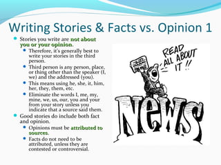 Fact vs. opinion stratton 2011 | PPT