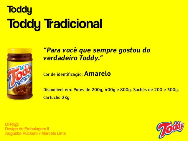 Pesquisa Para Redesign da Embalagem do Toddy | PDF