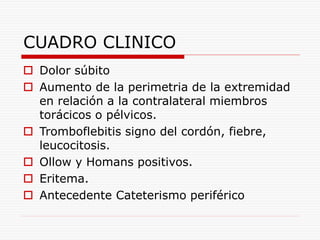 Trombosis venosa profunda | PPT