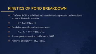 waste stabilization ponds | PPTX