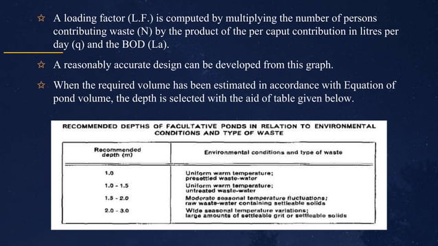 waste stabilization ponds | PPTX
