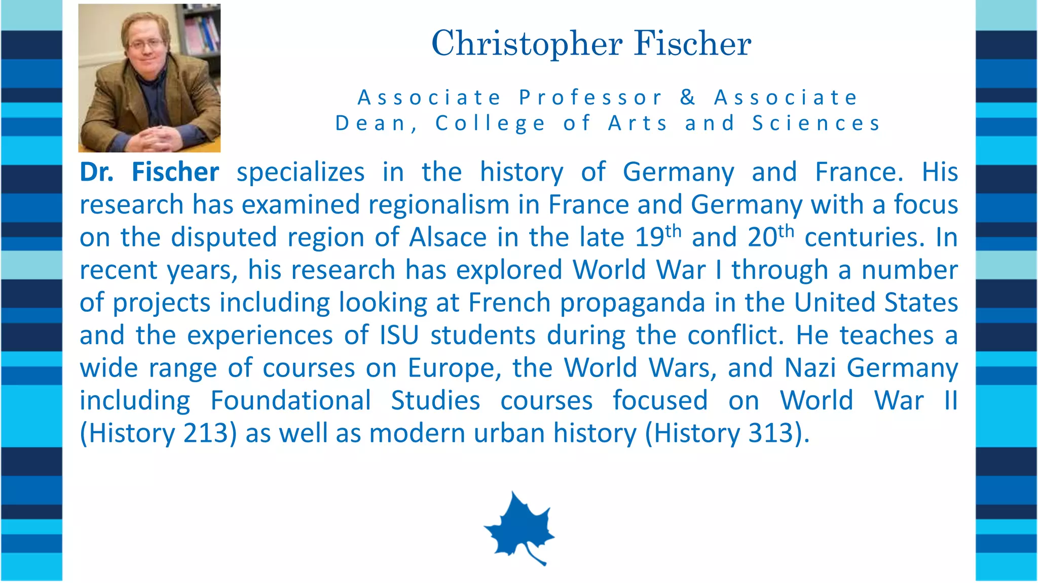 Faculty bios-spring2021 plus arvin | PPT