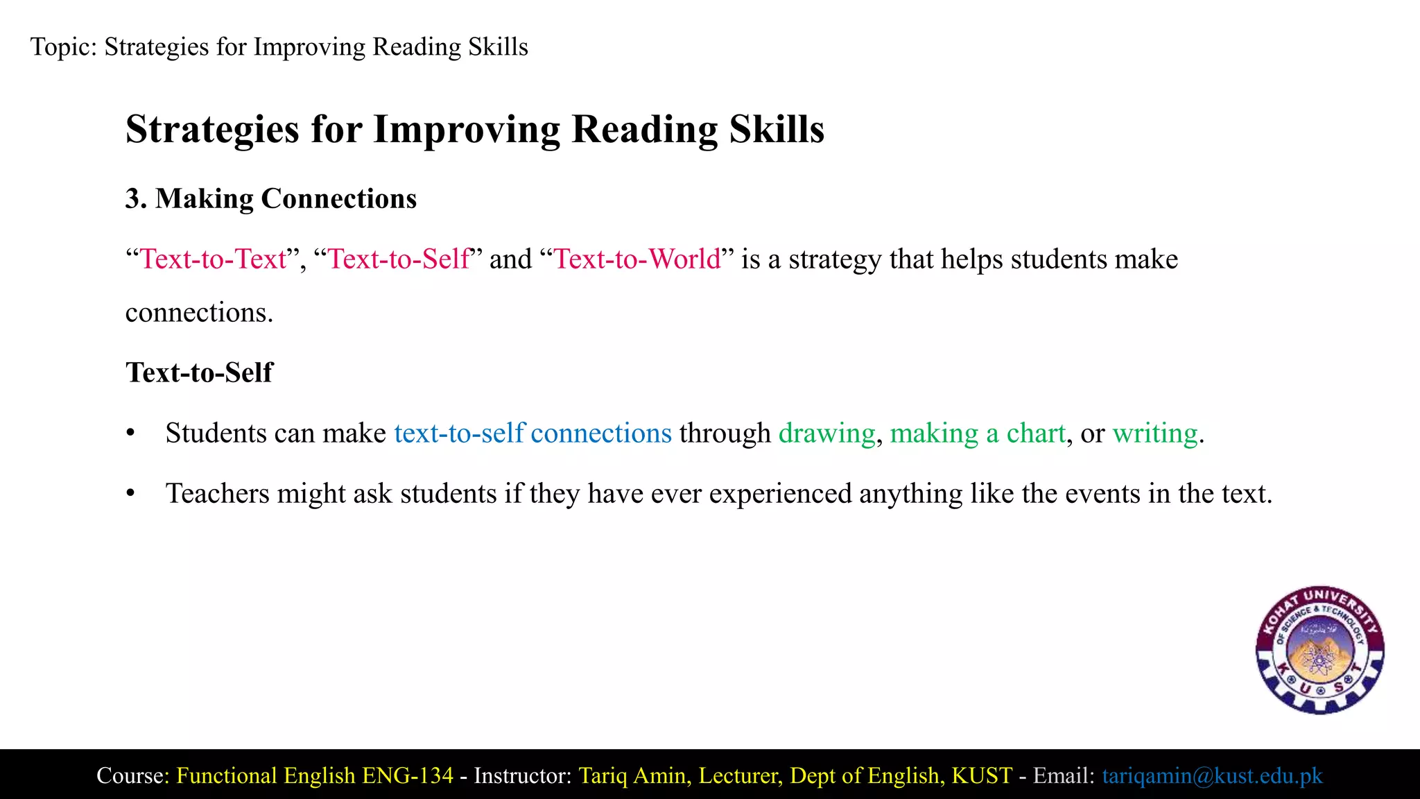 Strategies for Improving Reading Skills | PPTX | Publishing Industry ...