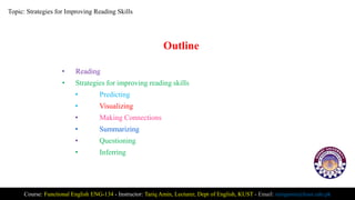 Strategies for Improving Reading Skills | PPTX