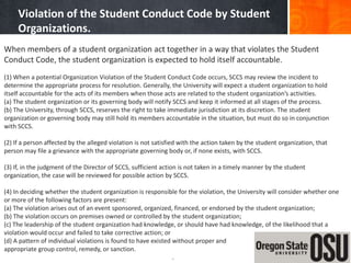 SSO Faculty Advisor Guide - Rules | PPTX | College Education | Education