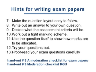 Faculty assessment presentation april 2014 | PPT