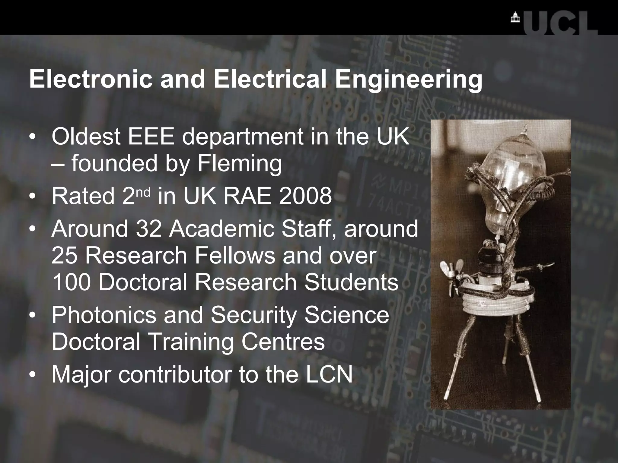 UCL Engineering Faculty deck (WIP) | PPT