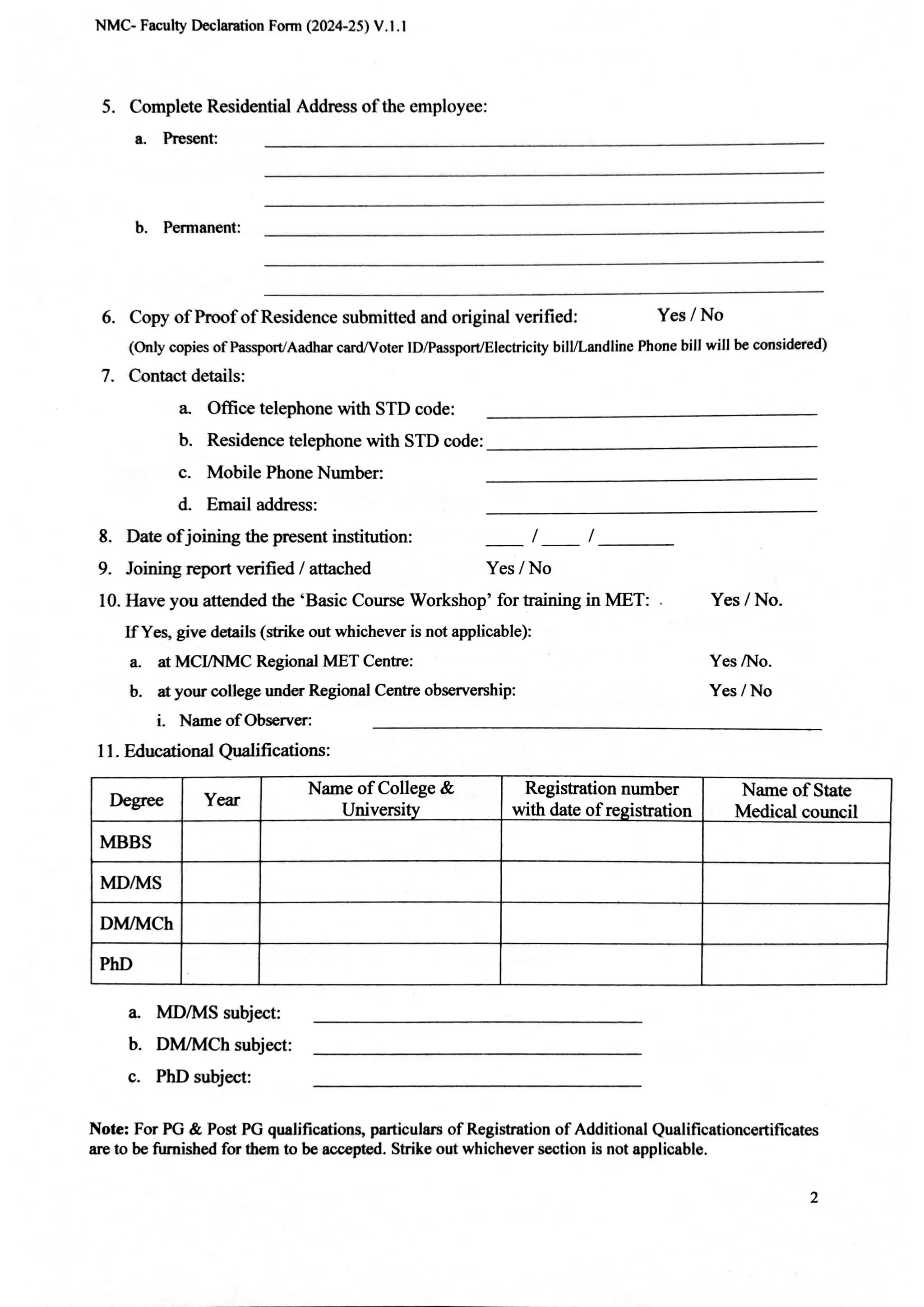 Faculty declaration New.pdf