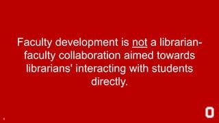 Faculty Development and the Future and Information Literacy: A Panel ...